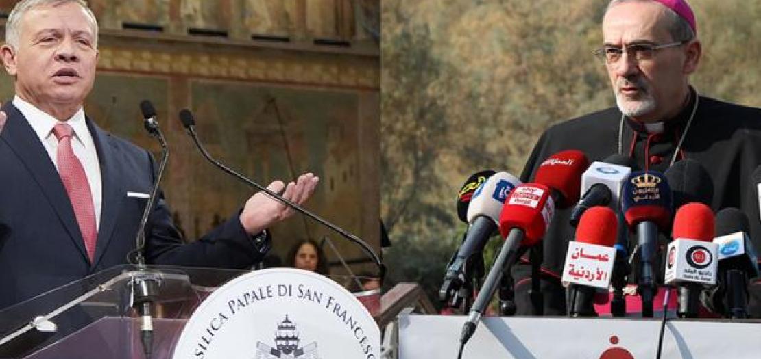 Pizzaballa conveys well wishes to King on Jordan's centennial | Abouna Pizzaballa conveys well wishes to King on Jordan's centennial | Abouna