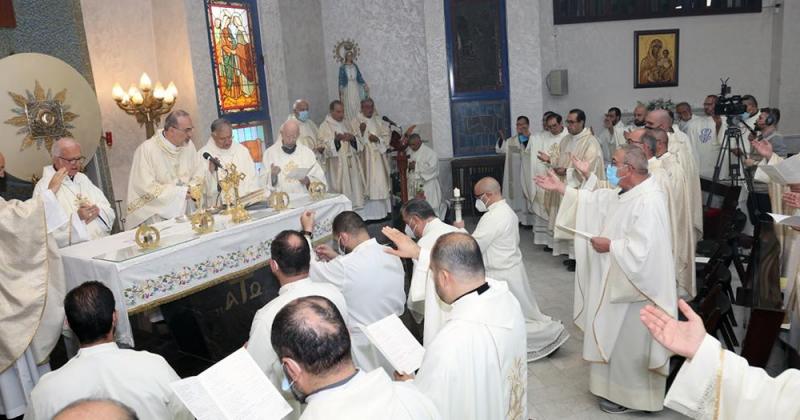 Tribute is paid to Bishop William Shomali at end of his duties in ...