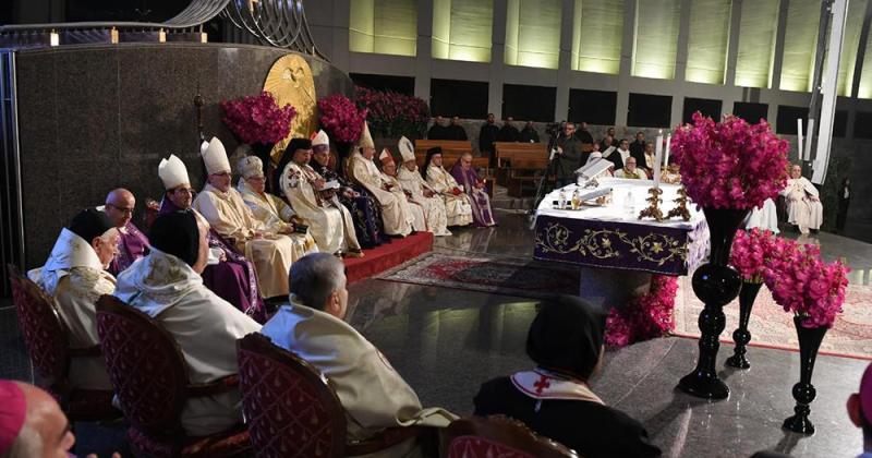 Patriarch Al-Rahi celebrates first Holy Mass on the first day of the ...