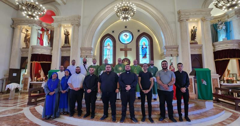 Jordan: A Latin Patriarchal Seminary of Beit Jala delegation visits ...