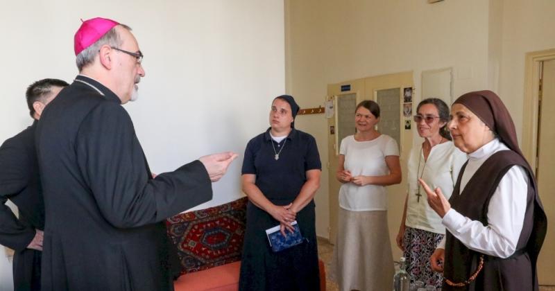 Holy Land: Patriarch Pizzaballa addresses consecrated women in ...