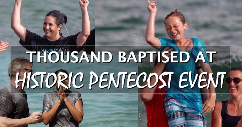 USA: Thousands baptized at historic 'Pentecost' event | Abouna