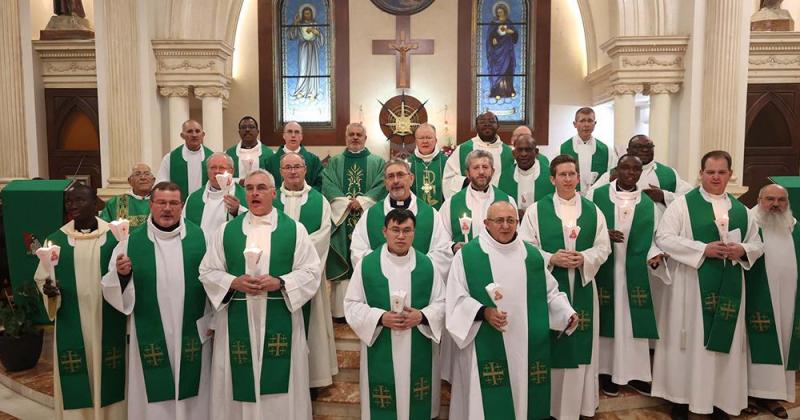 Rector, priests of the Sanctuary of Our Lady of Lourdes conclude their ...