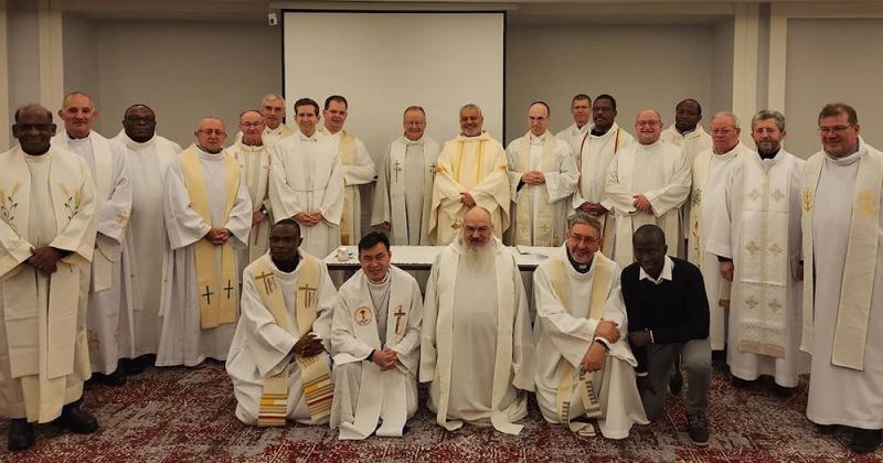 Our Lady of Lourdes Sanctuary rector, priests undertakes a pilgrimage ...