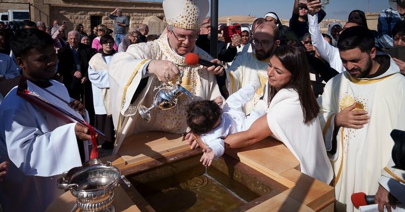 The celebration of the Baptism of Jesus at the River Jordan: “We are ...