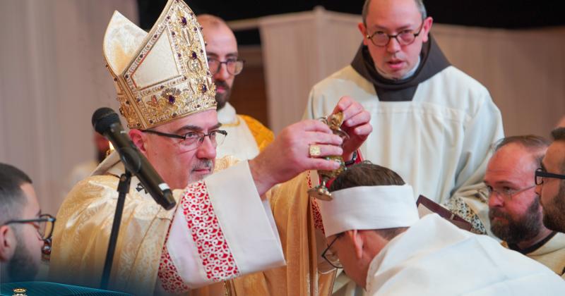 After 340 years... Msgr. Bruno Varriano, bishop to the Island of Cyprus ...