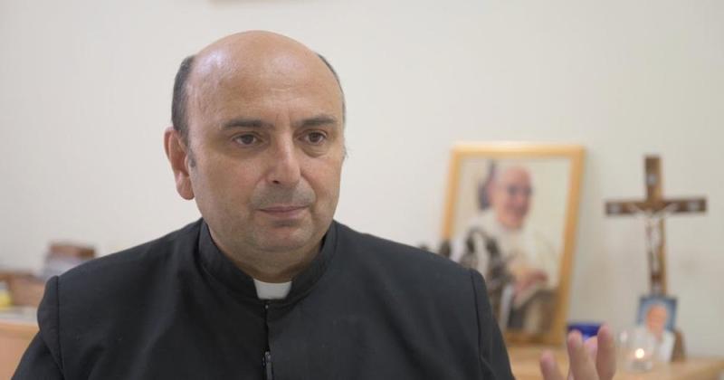 Parish Priest of Gaza Fr. Gabriel Romanelli: ‘That blessed call’ | Abouna