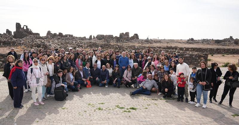 First pilgrimage trip to Umm Al-Jimal after being added to UNESCO World ...