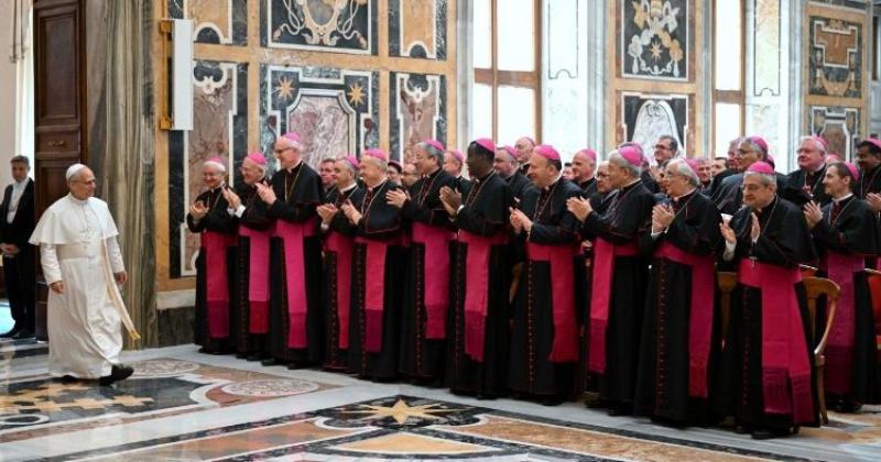 Pope Leo XIV meets with Pontifical Representatives on June 10, 2025 ...