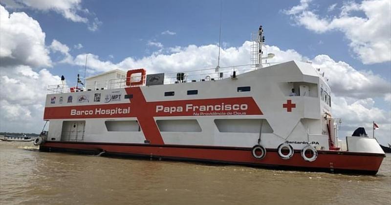 The hospital boats continuing Pope Francis' legacy in the Amazon | Abouna